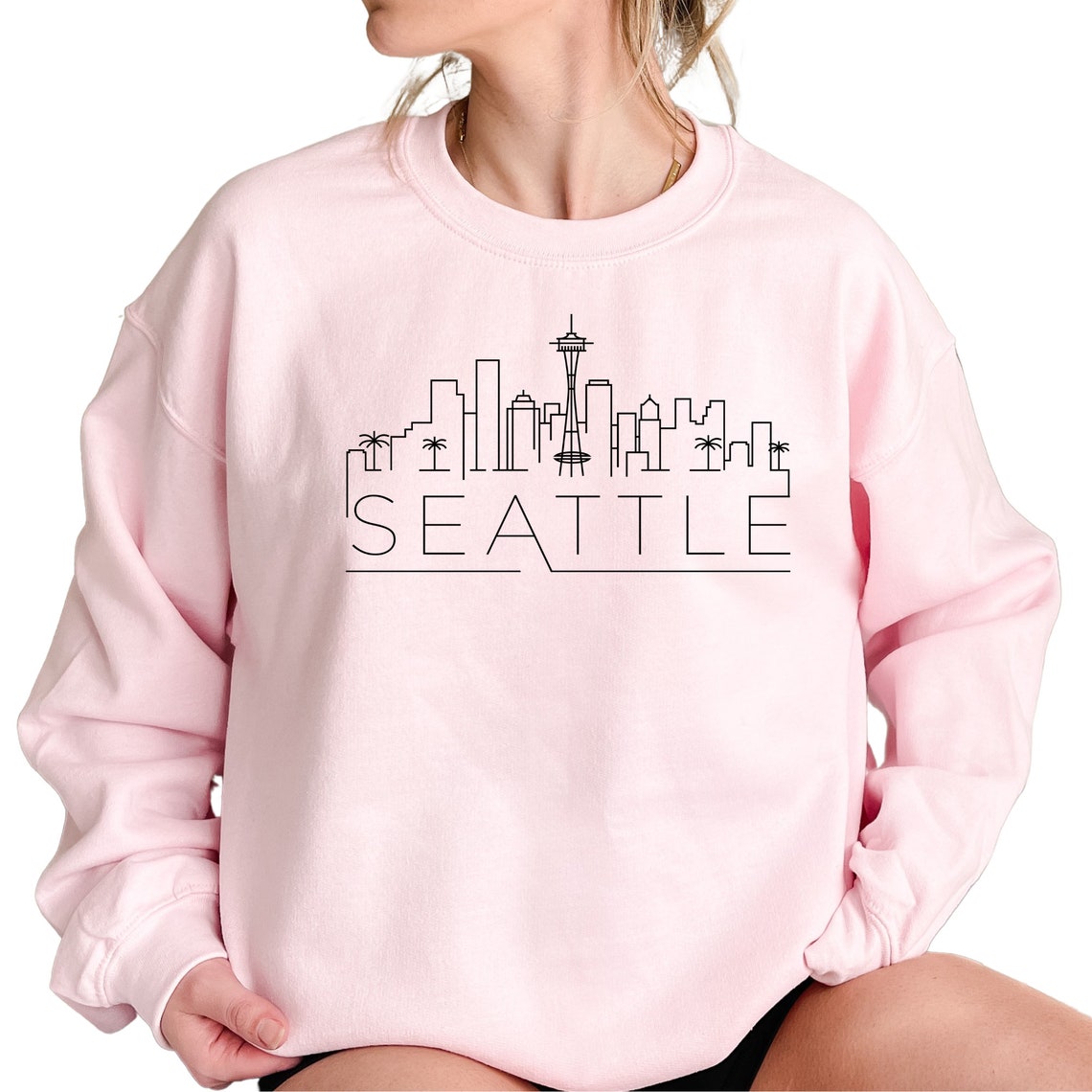 Seattle Sweatshirt, Seattle Washington Soft Sweatshirt, Mothers Day ...