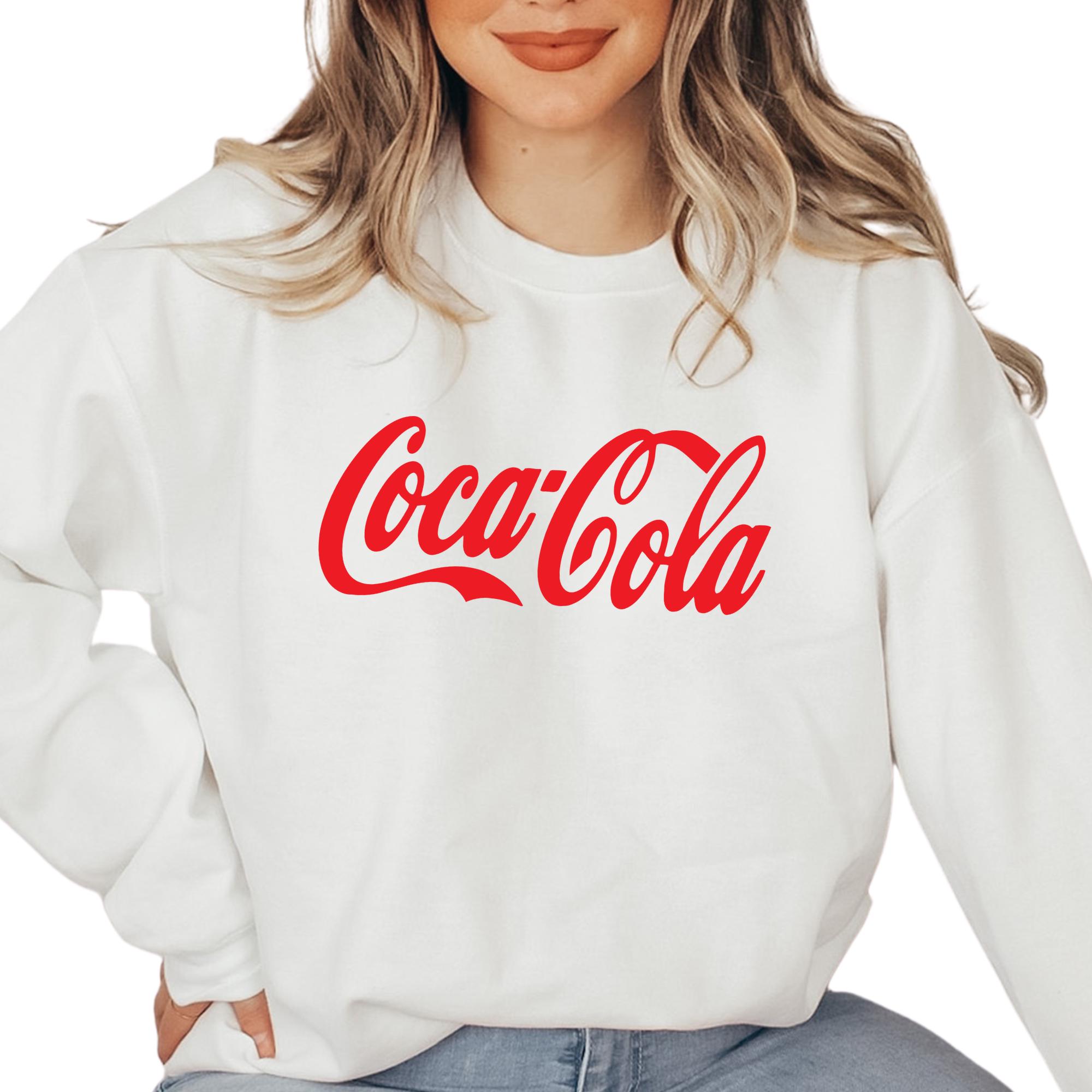 Coca Cola Logo Sweatshirt, Gift for Coca Cola Lover, Coca Cola ...
