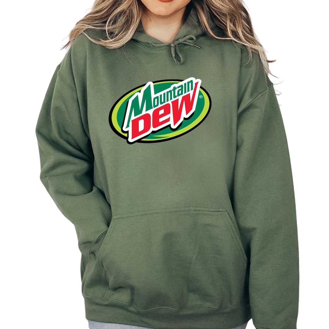 Mountain Dew Addiction Hoodie, Mtn Dew Crewneck Sweatshirt, Soda Lover ...