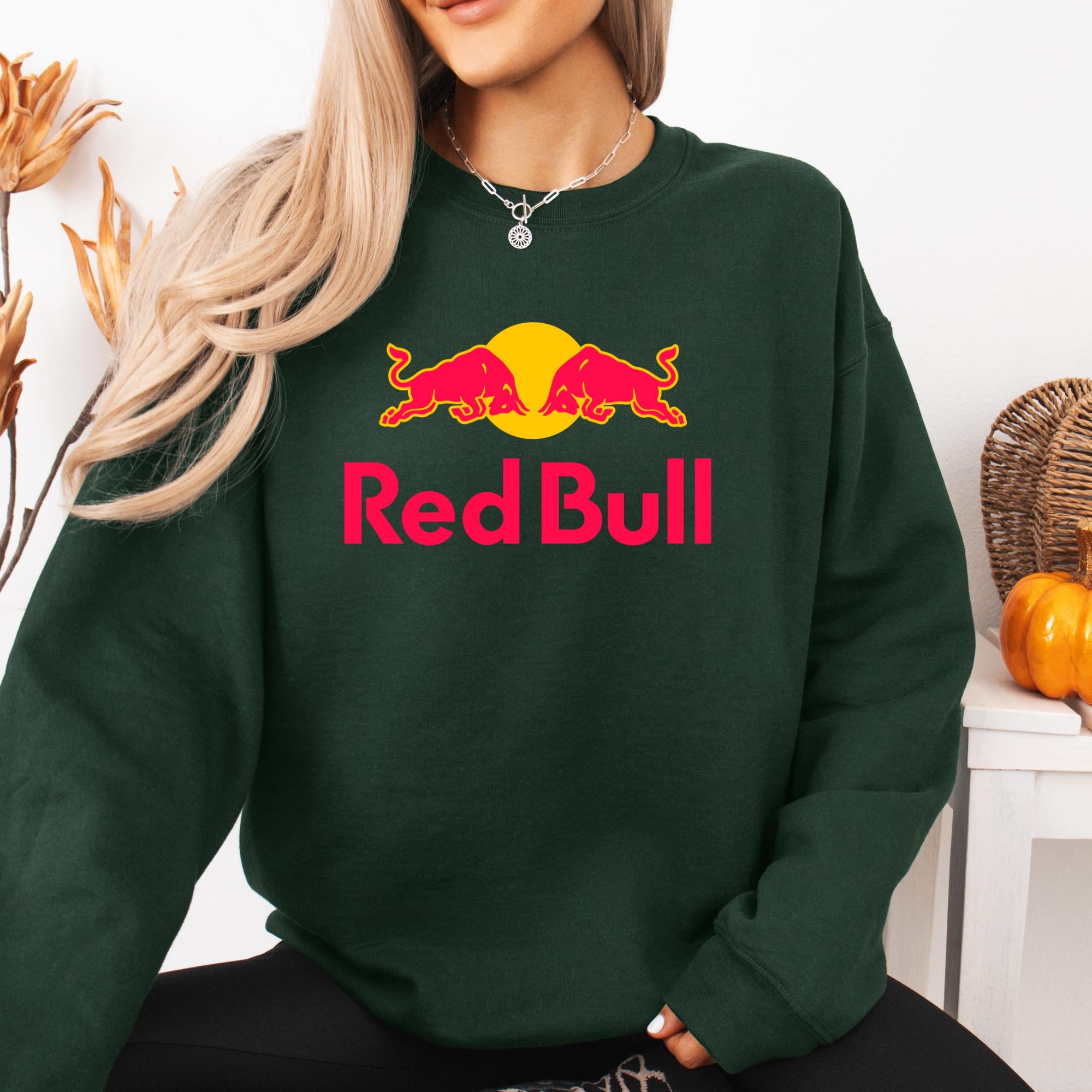 Red Bull Energy Drink Lover Hoodie, Red Bull Gift, Red Bull Logo ...