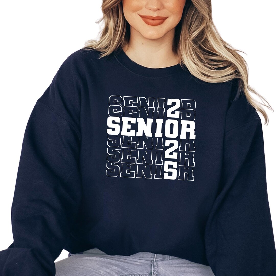 Senior Class of 2025 Sweatshirt, Senior Matching Sweatshirt, Graduating ...