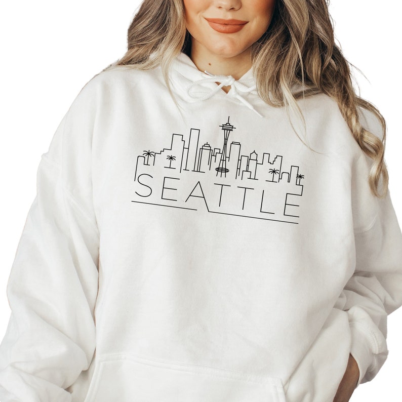 Seattle Sweatshirt, Seattle Washington Soft Sweatshirt, Mothers Day ...