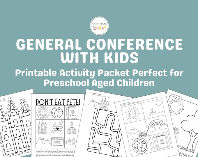 General Conference Coloring | General Conference Printable | General ...