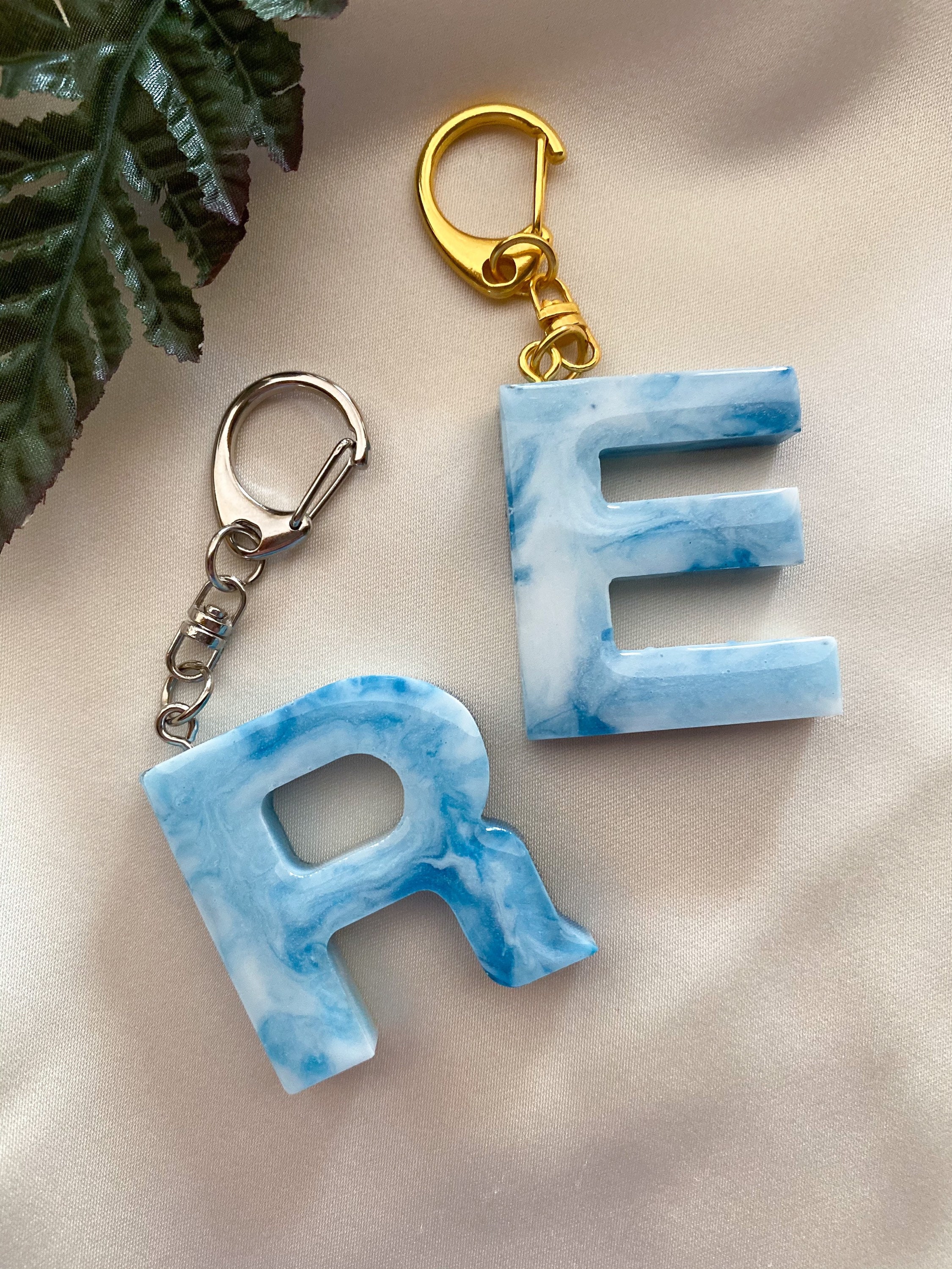 Marble Keychain Personalized Initial Resin Keychain Custom | Etsy Marble Keychain Personalized Initial Resin Keychain Custom | Etsy