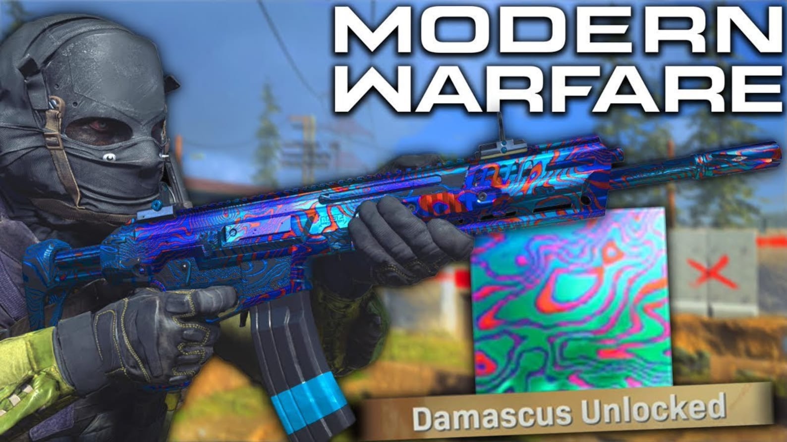 Call of Duty Modern Warfare 2019: Damascus Camo Service Full | Etsy