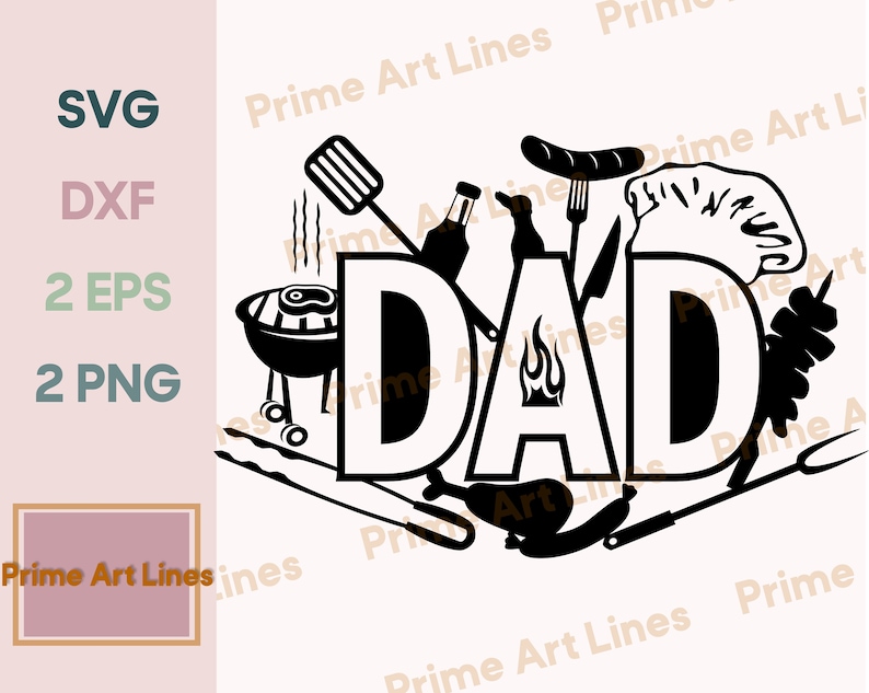 Dad SVG, Dad Grill Svg, Grilling Svg, Bbq Svg, Chef Svg, Barbecue Svg ...