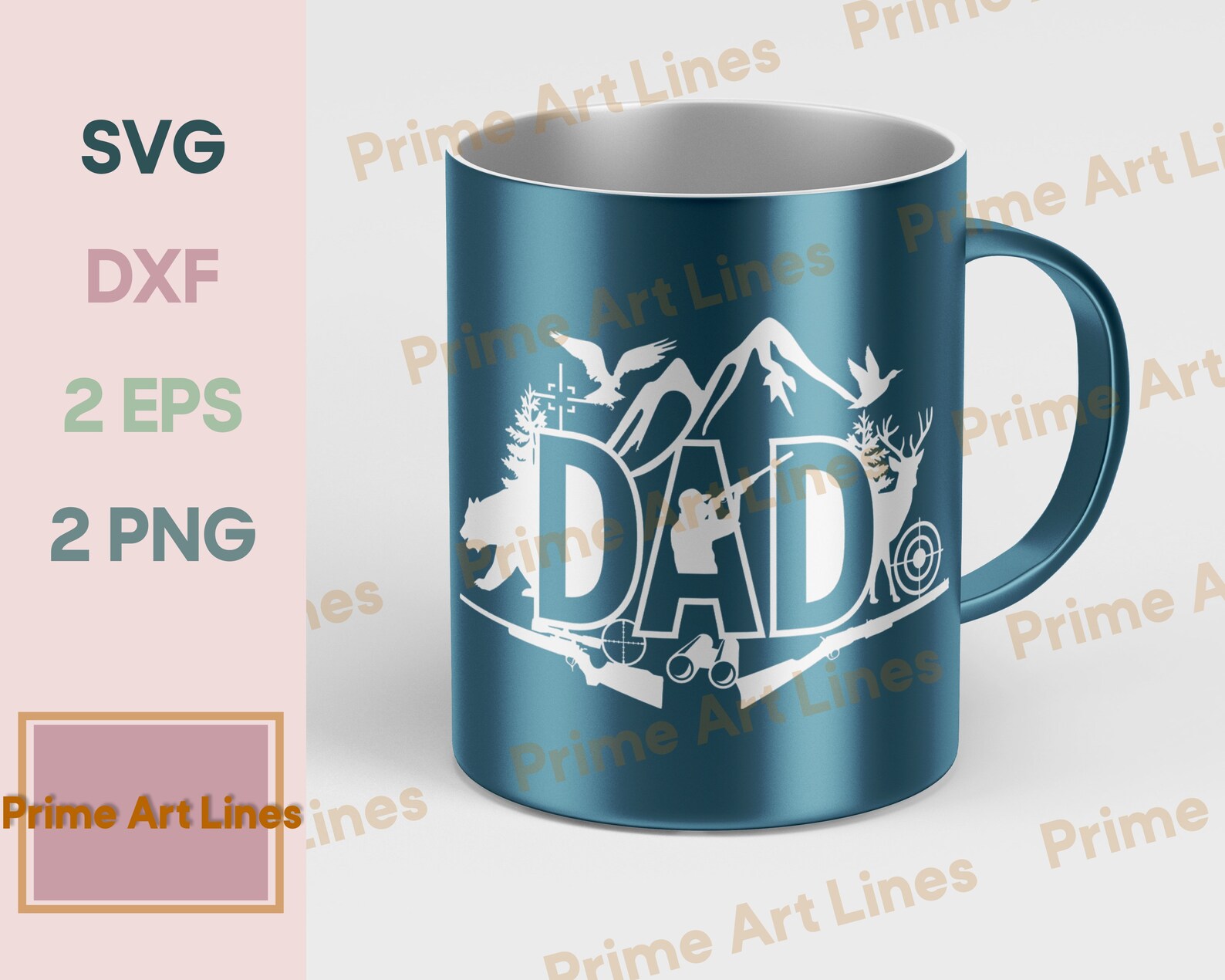 Hunting Dad SVG, Dad Hunting SVG, Dad Hunter Svg, Hunt Svg, Deer ...
