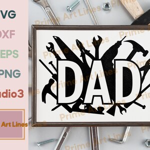 Dad SVG, Dad Tools SVG, Dad Tools PNG, Tools Svg, Mechanics Svg, Father ...