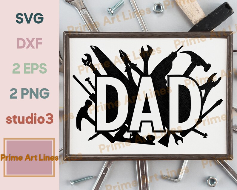 Dad SVG, Dad Tools SVG, Dad Tools PNG, Tools Svg, Mechanics Svg, Father ...
