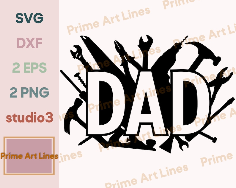 Dad SVG, Dad Tools SVG, Dad Tools PNG, Tools Svg, Mechanics Svg, Father ...