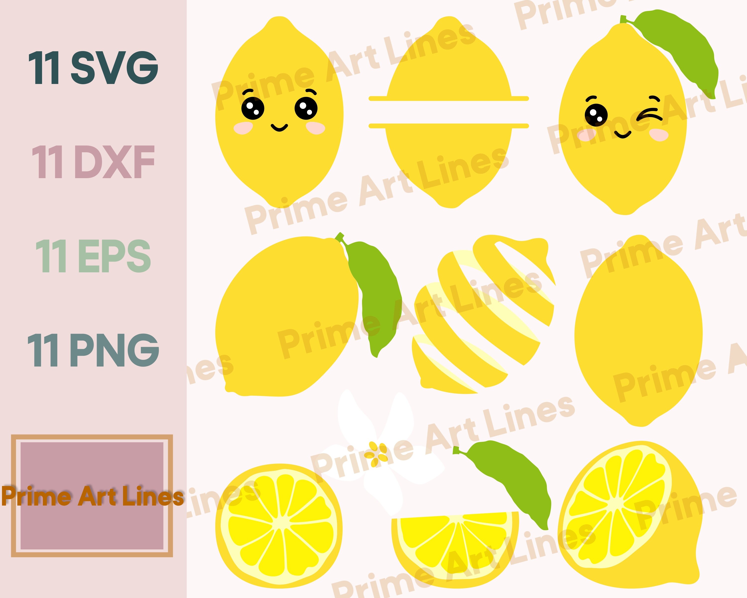 Lemon SVG, Lemons SVG Bundle, Lemon Slice Svg, Lemon Piece Svg, Lemon ...