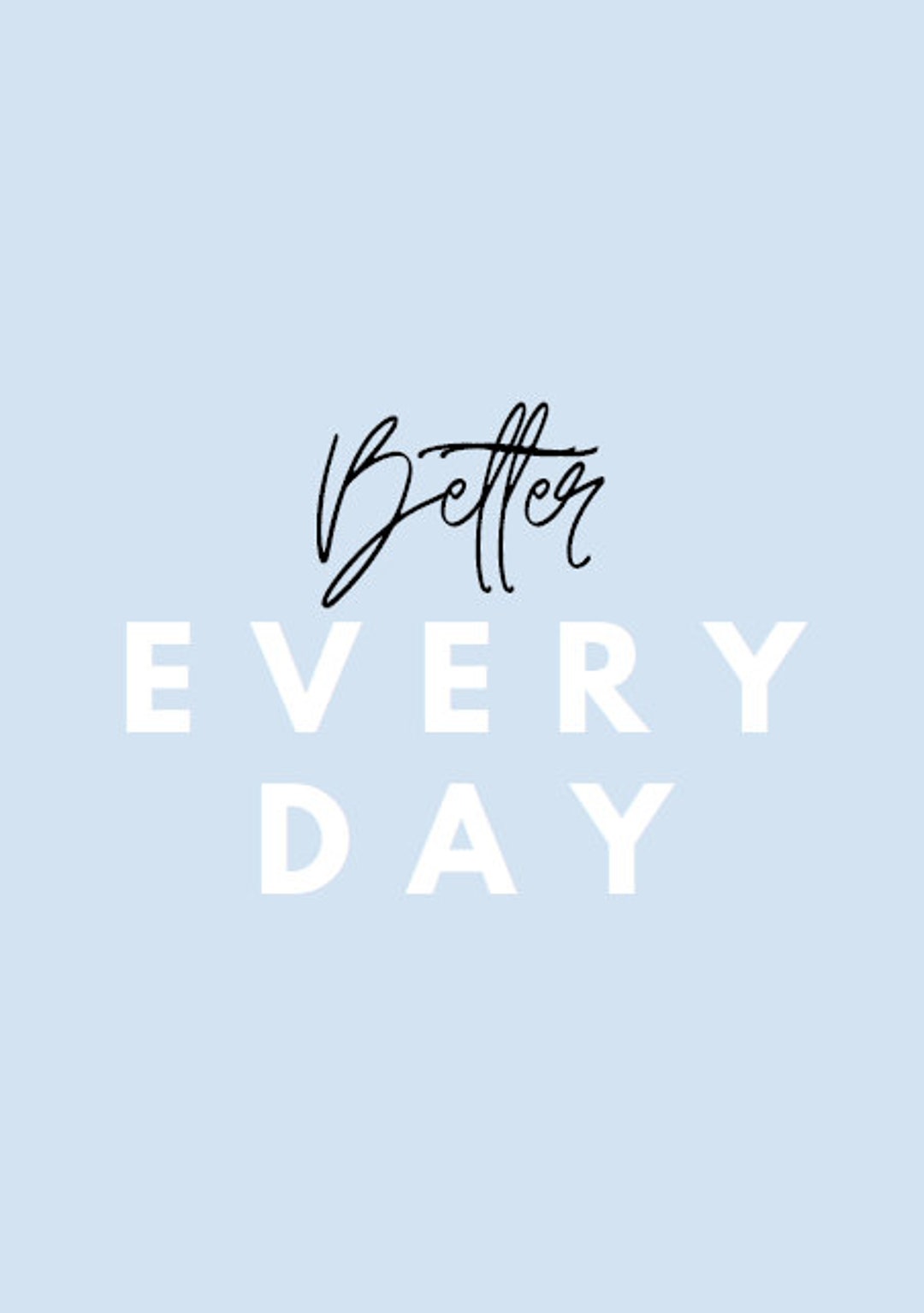 Better Every Day Journal - Etsy
