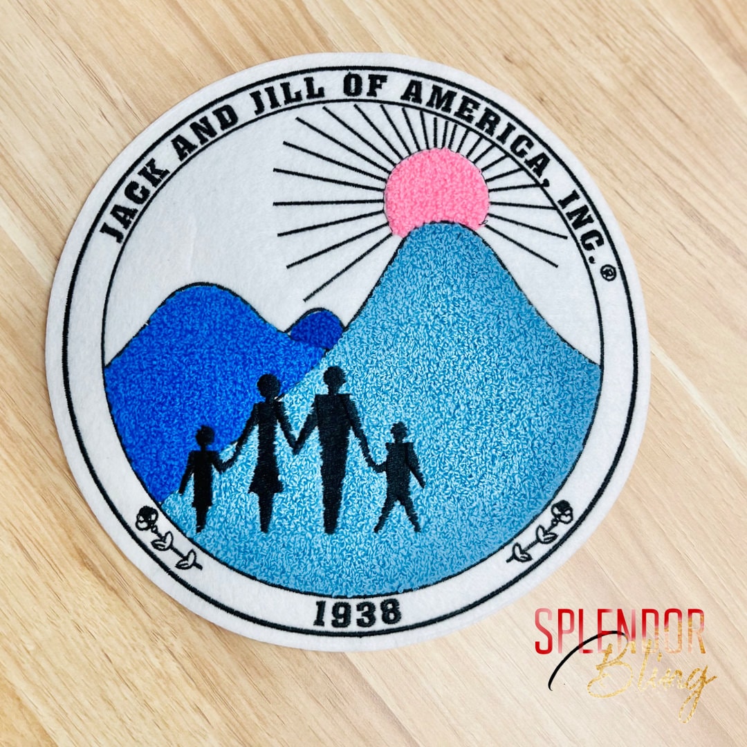 JJOA Color Seal Logo DIY Iron-on Patch - Jack and Jill of America (2 ...