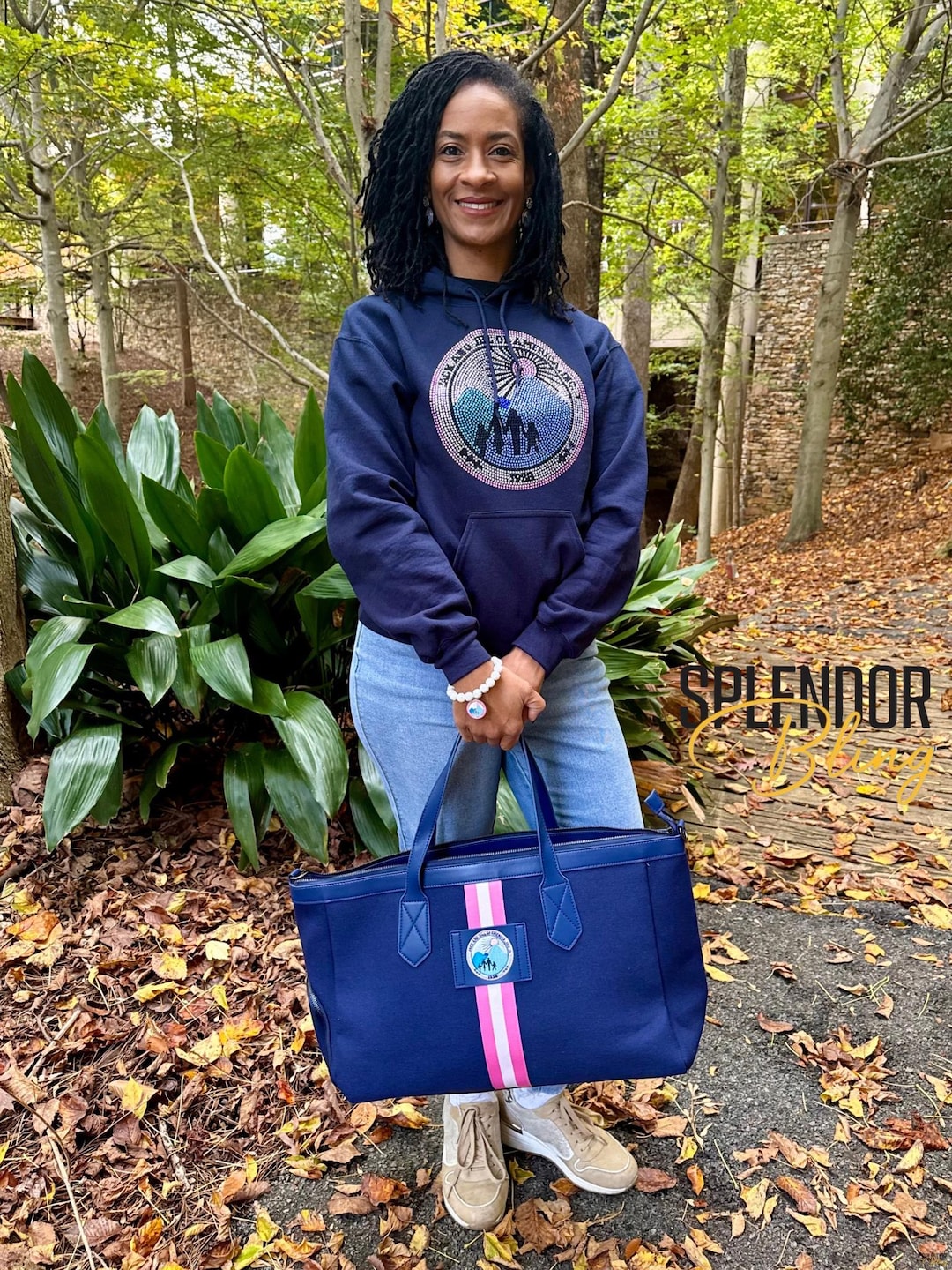 JJOA Navy Oversized Weekender Bag — Jack and Jill of America - Etsy