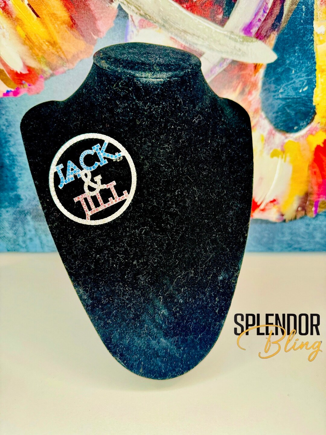 Jack & Jill Oversized Crystal Brooch - Etsy