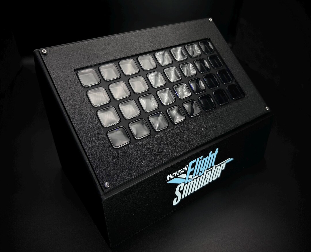 Elgato Stream Deck XL Custom Desktop Case for Microsoft Flight ...