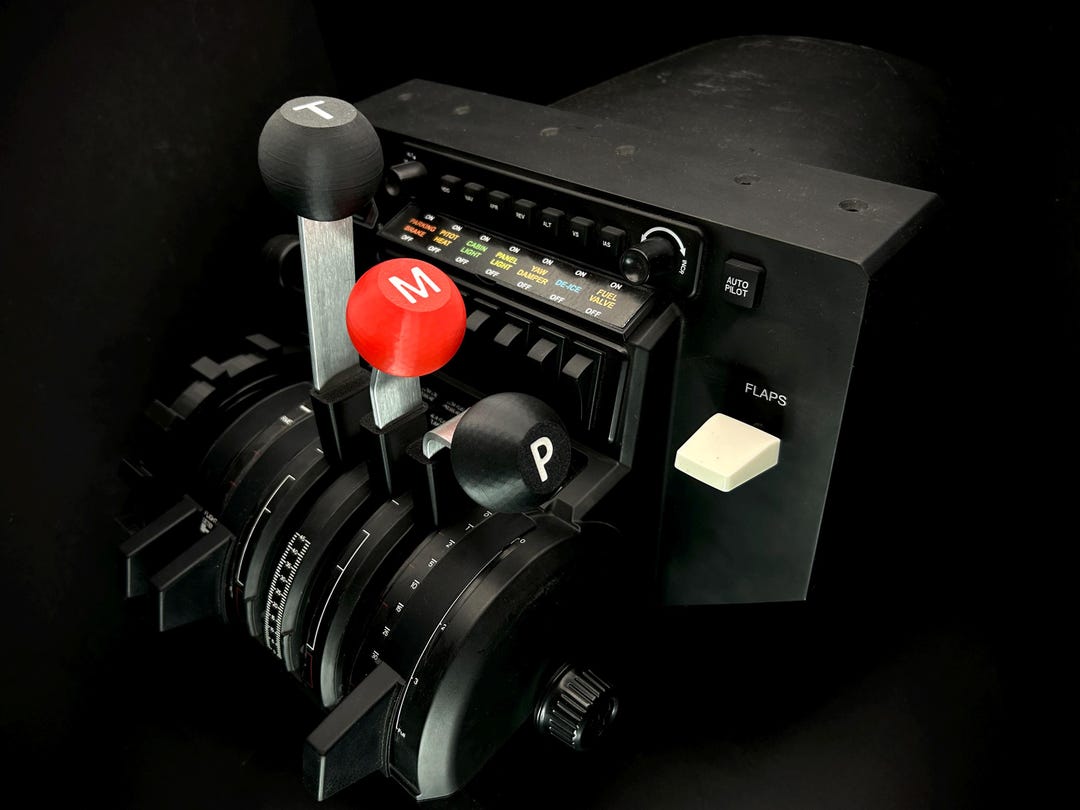 Vintage Warbird Shakespeare Style Throttle Set | WWII Trainer, Early ...