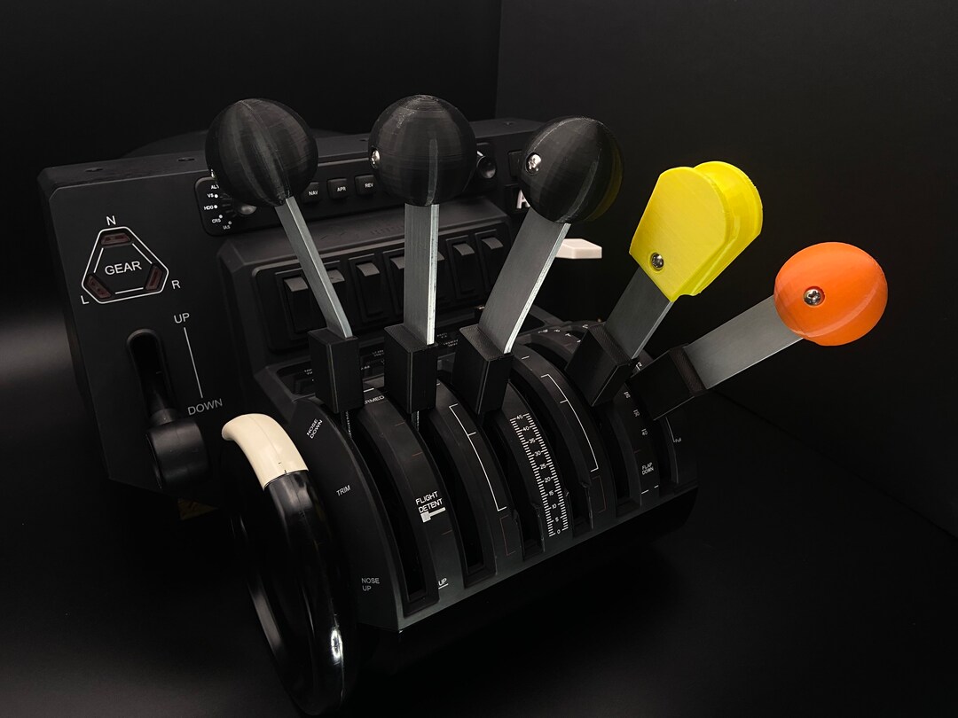 Junkers JU-52 | "real Feel" Aluminum Lever Flight Sim Controls for ...