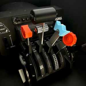 Cessna 208B Caravan (5 Piece) "real Feel" Aluminum Flight Sim Control ...