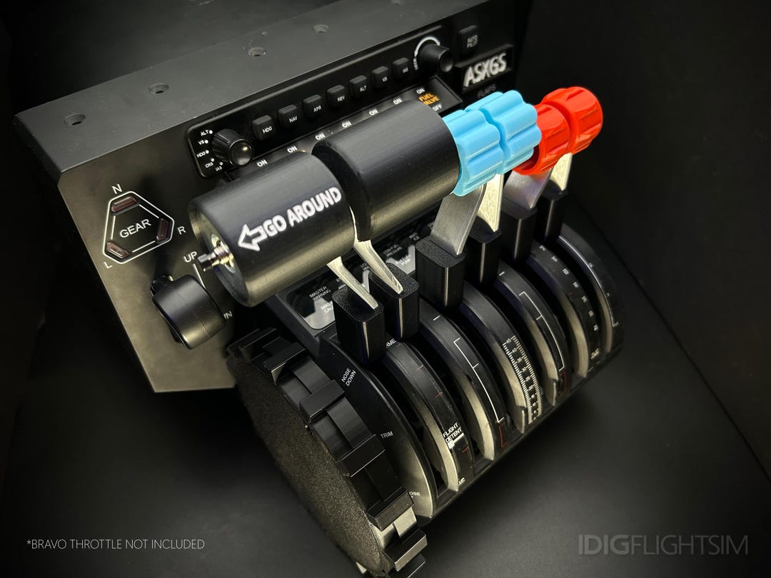Beechcraft Baron G58 Flight Control Set | "real Feel" Aluminum Controls ...