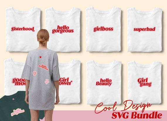 8 Bundle SVG PNG PDF Design for Cricut Cool Design Svg - Etsy