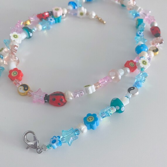 Y2kutie Choker Fun Beaded Necklace Kids Gifts Teen Gifts - Etsy