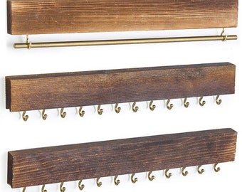 Wall Mounted Scarf Holder - Etsy