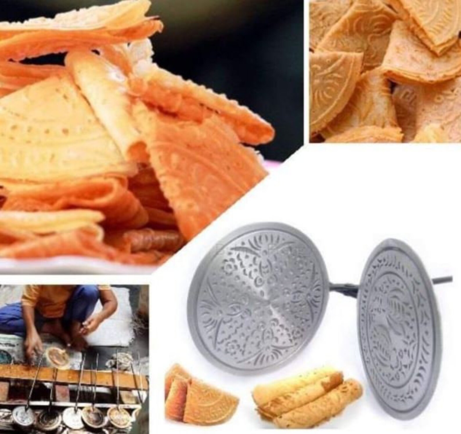 5 Pcs Traditional Love Letter Mould Kuih Kapit/kue Semprong - Etsy UK