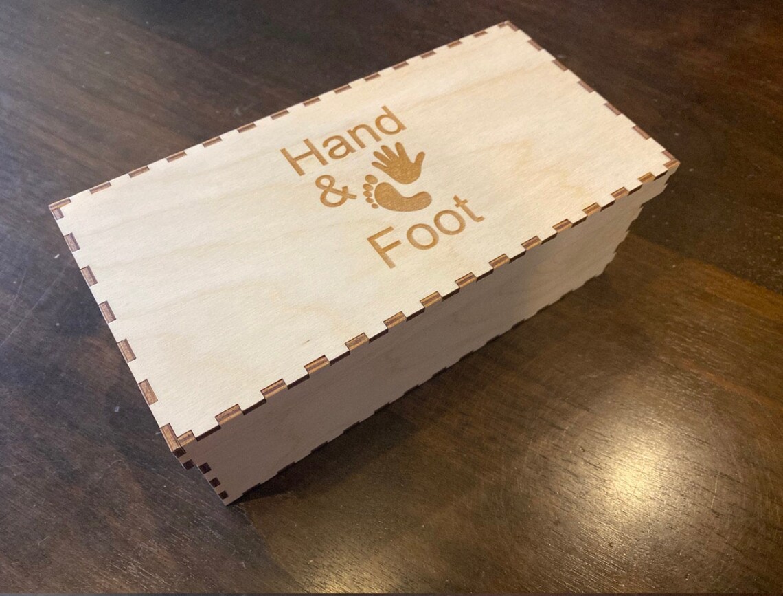 Hand and Foot Card Box and Tray - Etsy