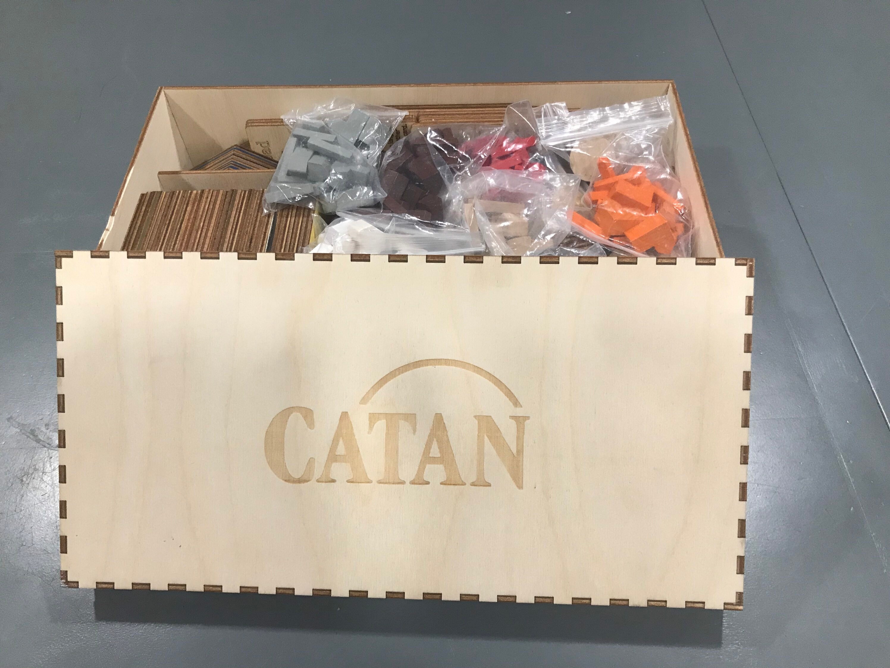 Wood Storage Box for Popular Board Games. Holds Complete Game - Etsy