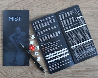 Dnd Character Sheet Mist - Etsy