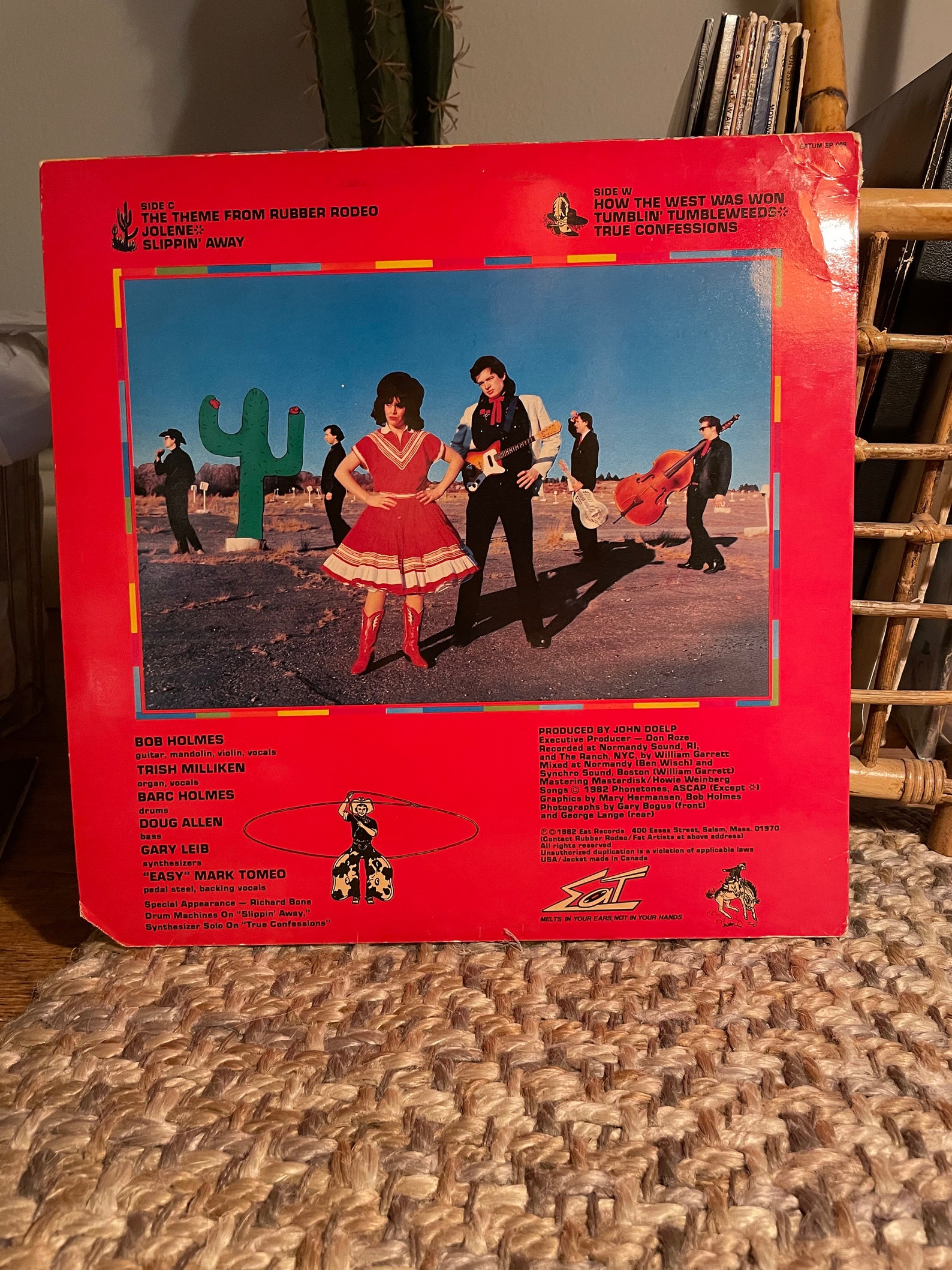 Vintage Rubber Rodeo Vinyl Record - Etsy