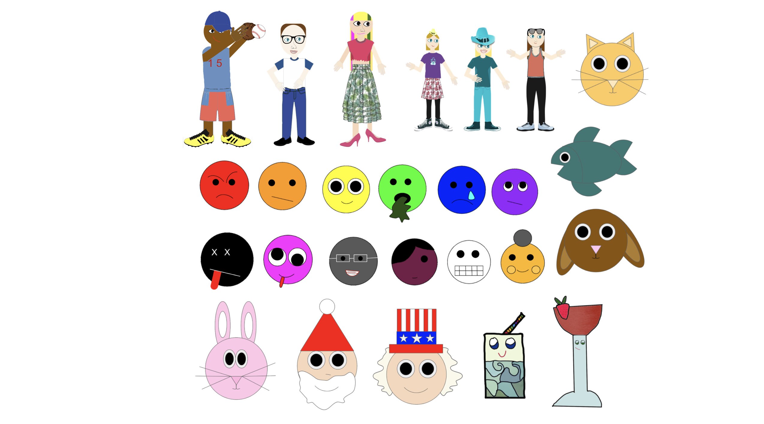 Random Graphics 3 | Etsy