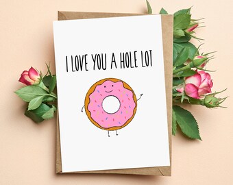 I Love You a Hole - Etsy