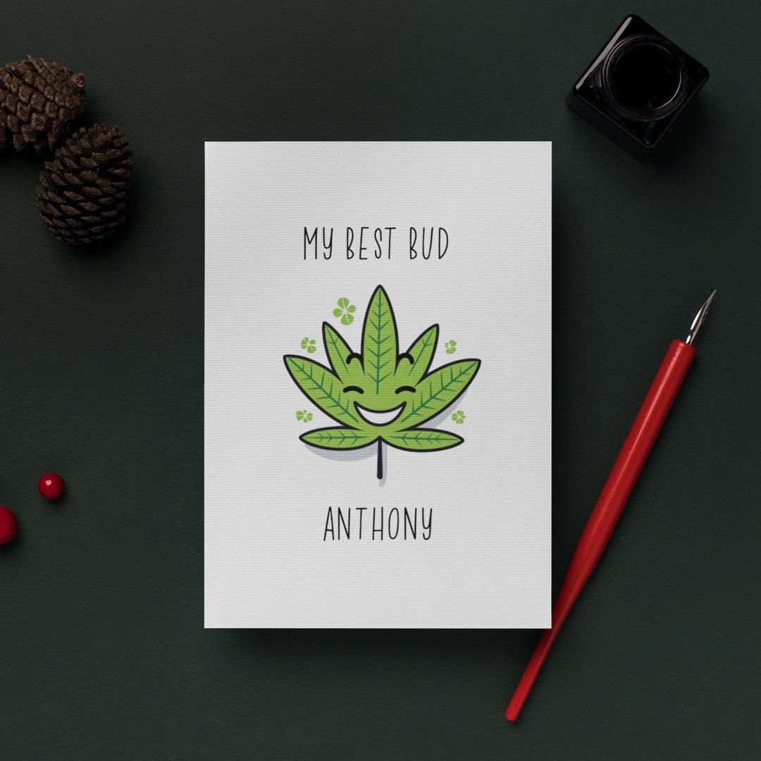 Personalized Weed Card, Funny Card, Valentines Day, Anniversary Card ...
