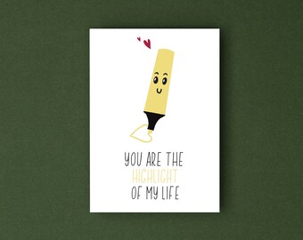 You Are the Highlight of My Day - Etsy