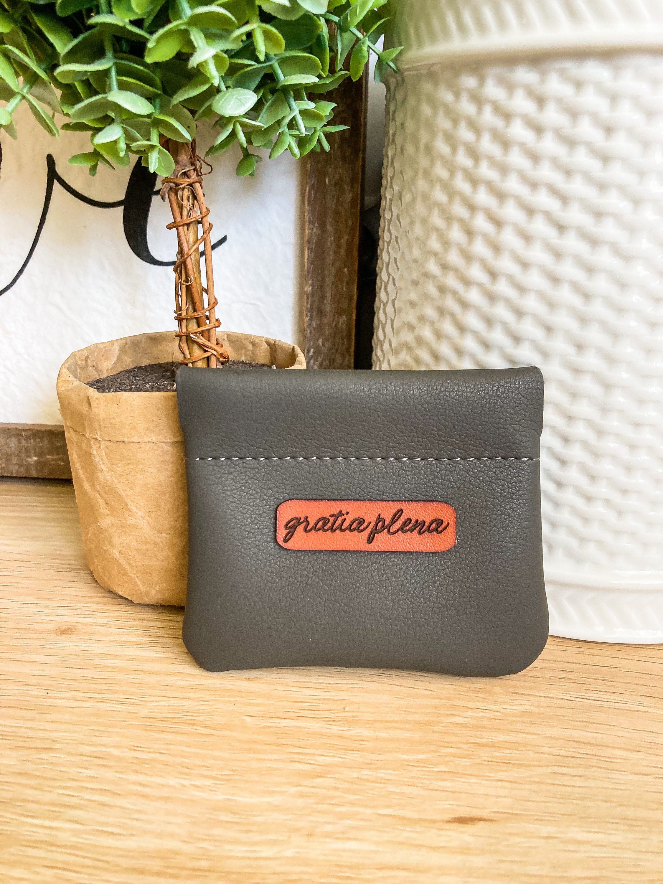 Rosary Pouch 7 COLORS Gratia Plena Full of Grace Catholic - Etsy