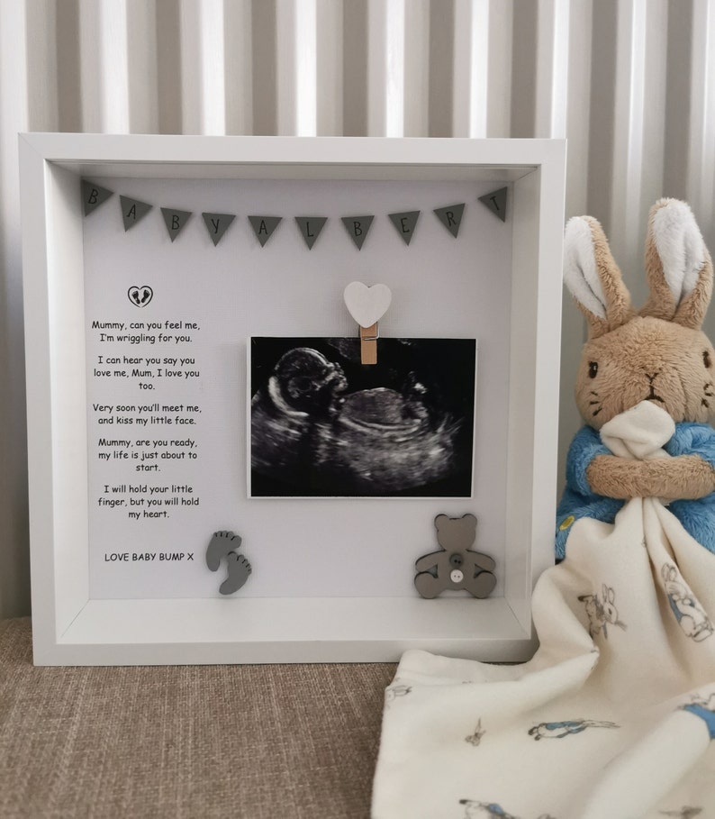 Personalised Baby Scan Frame/ Baby Scan Photo Frame/ First - Etsy UK