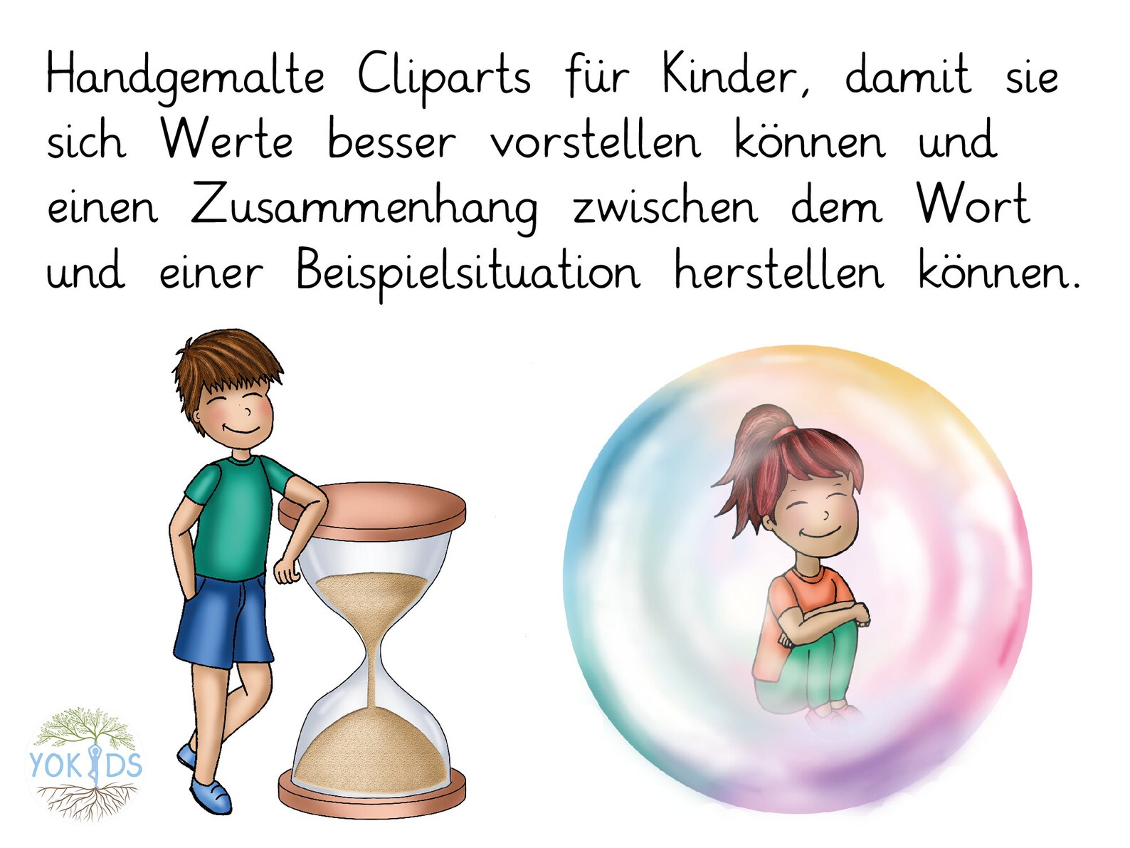 31 Werte Karten für Kinder Grundwerte Klassenwerte Cliparts Bildkarten ...
