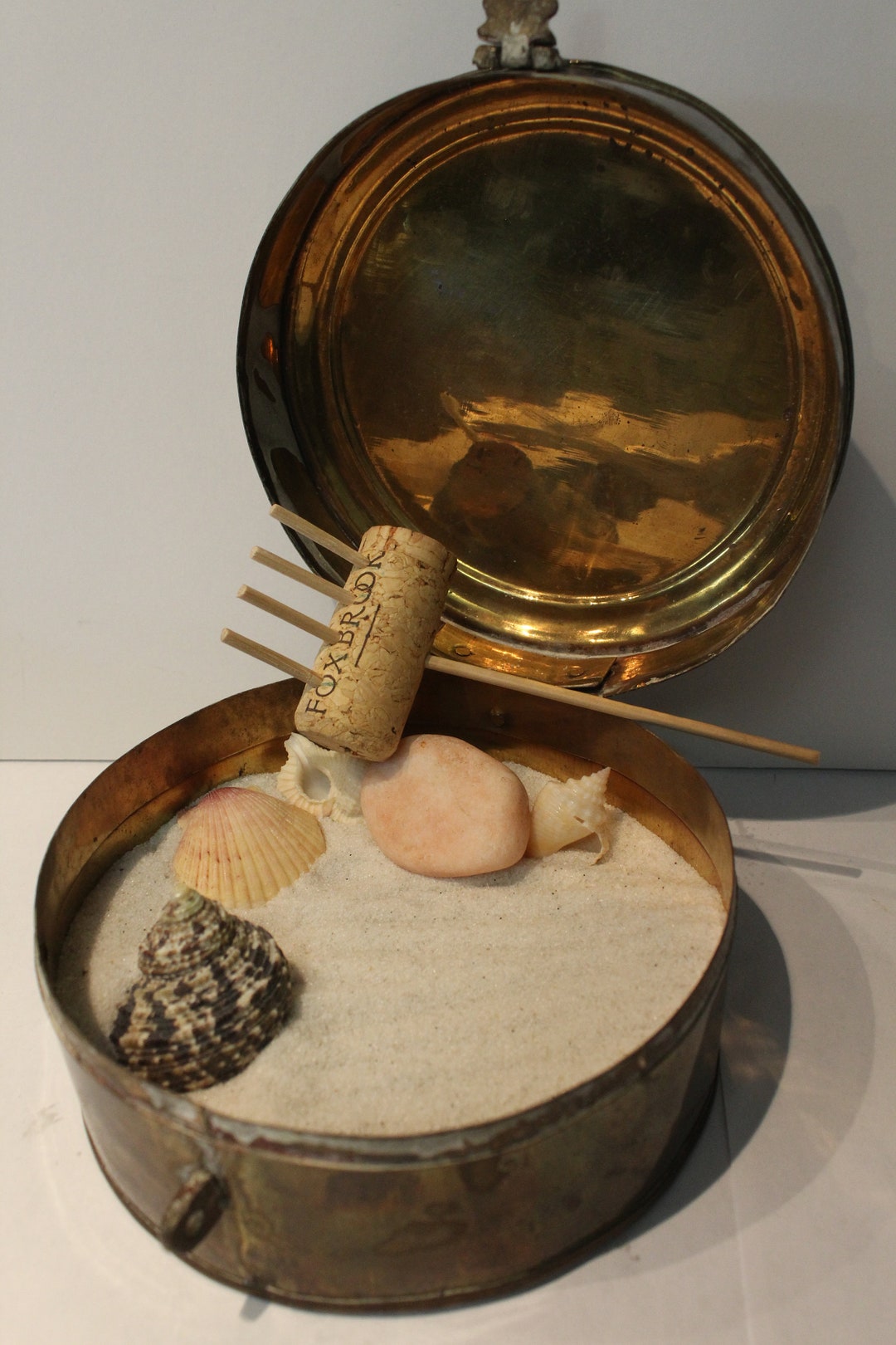 Zen Garden in Vintage Container - Etsy