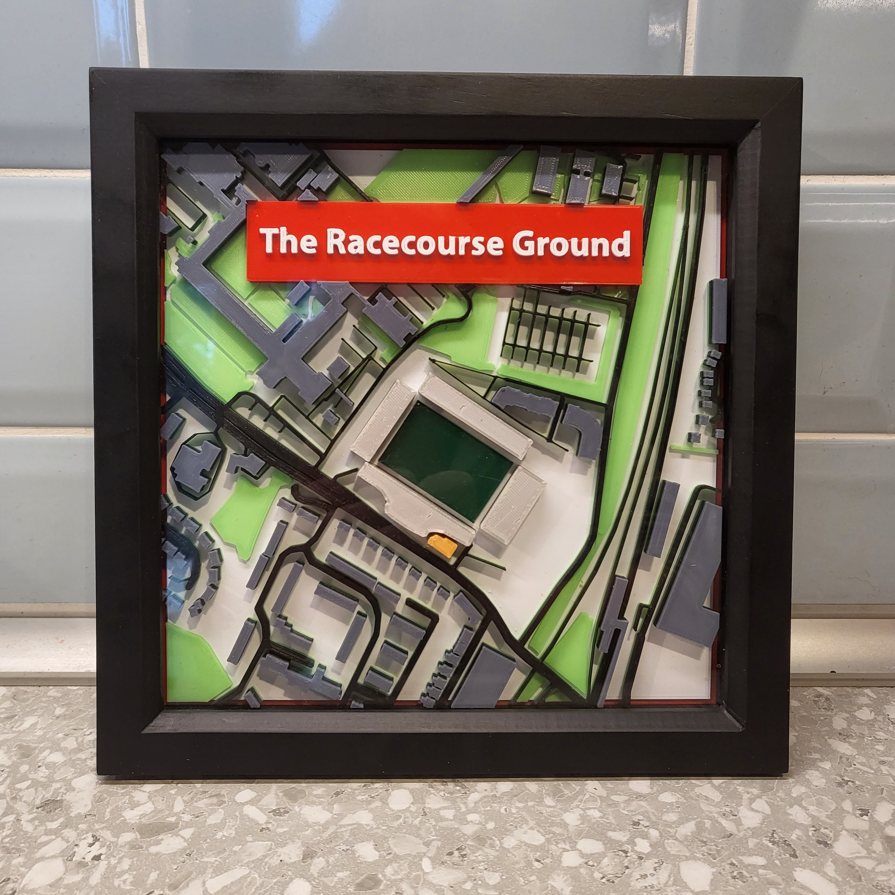 3d Stadium Map Wall Art Any Sports Stadium Any Team - Etsy