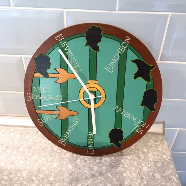 Lord of Rings Clock - Etsy