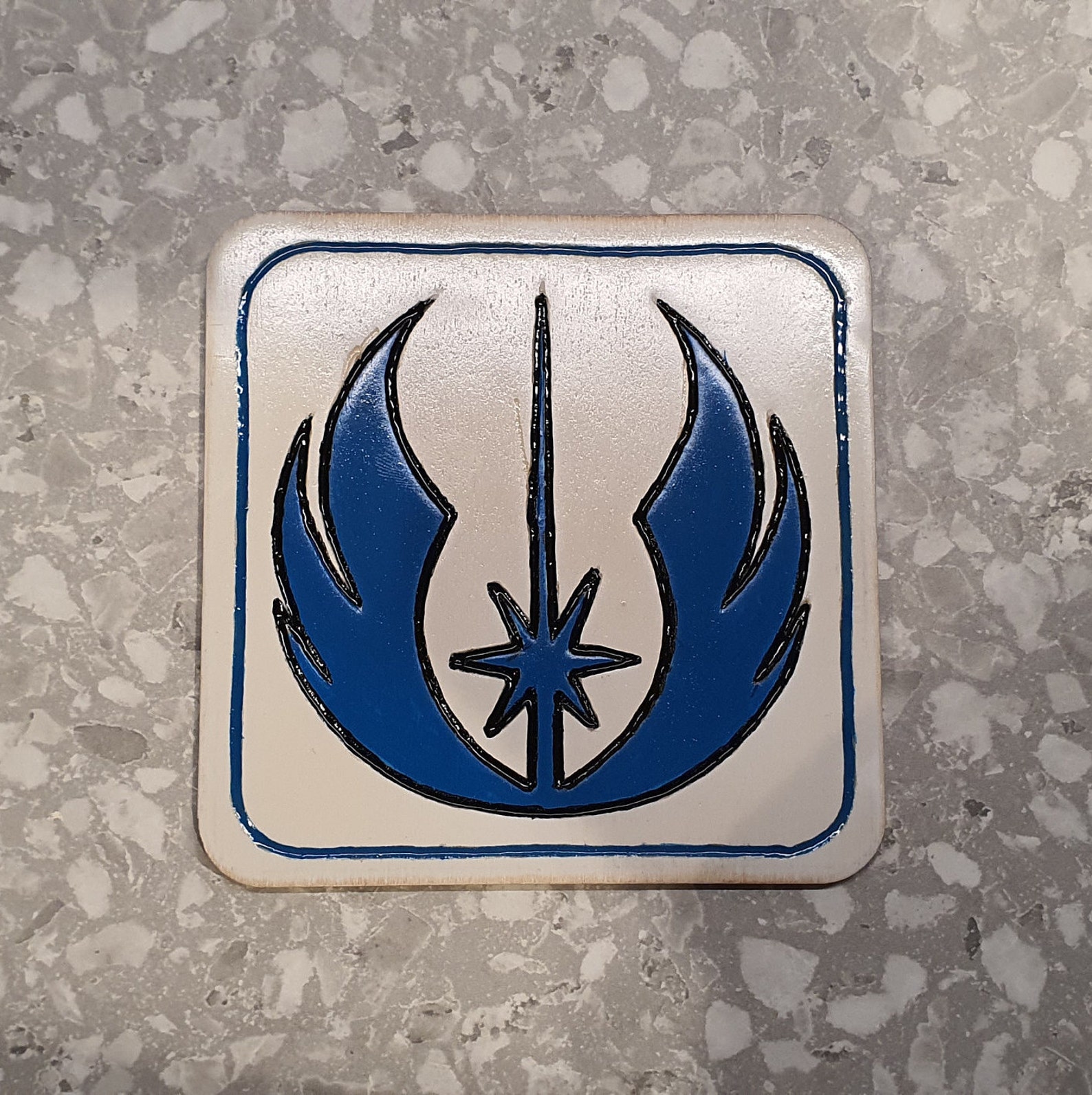 Star Wars Coasters Set of 4 Rebel Alliance Jedi Galactic - Etsy