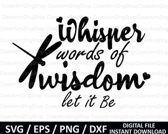 Words of Wisdom Svg - Etsy