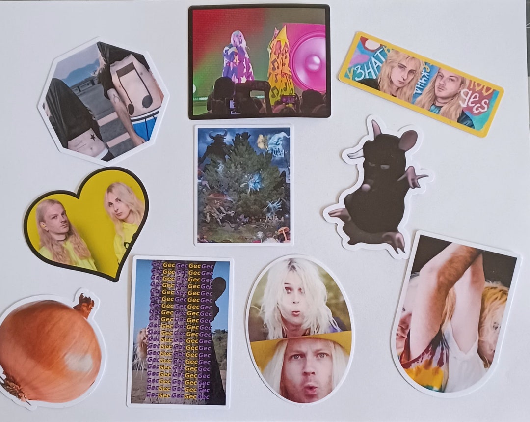 100 Gecs Sticker Set - Etsy