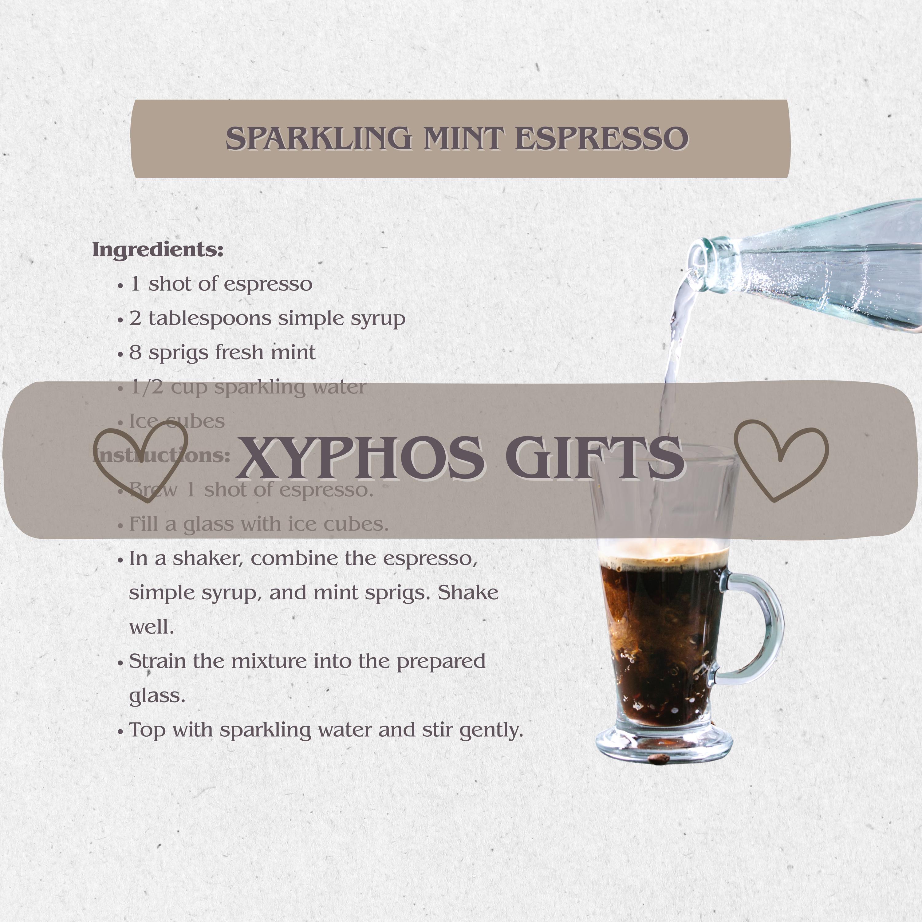 Iced Coffee Recipe Cards | Digital Download | Aesthetic Coffee Recipes ...