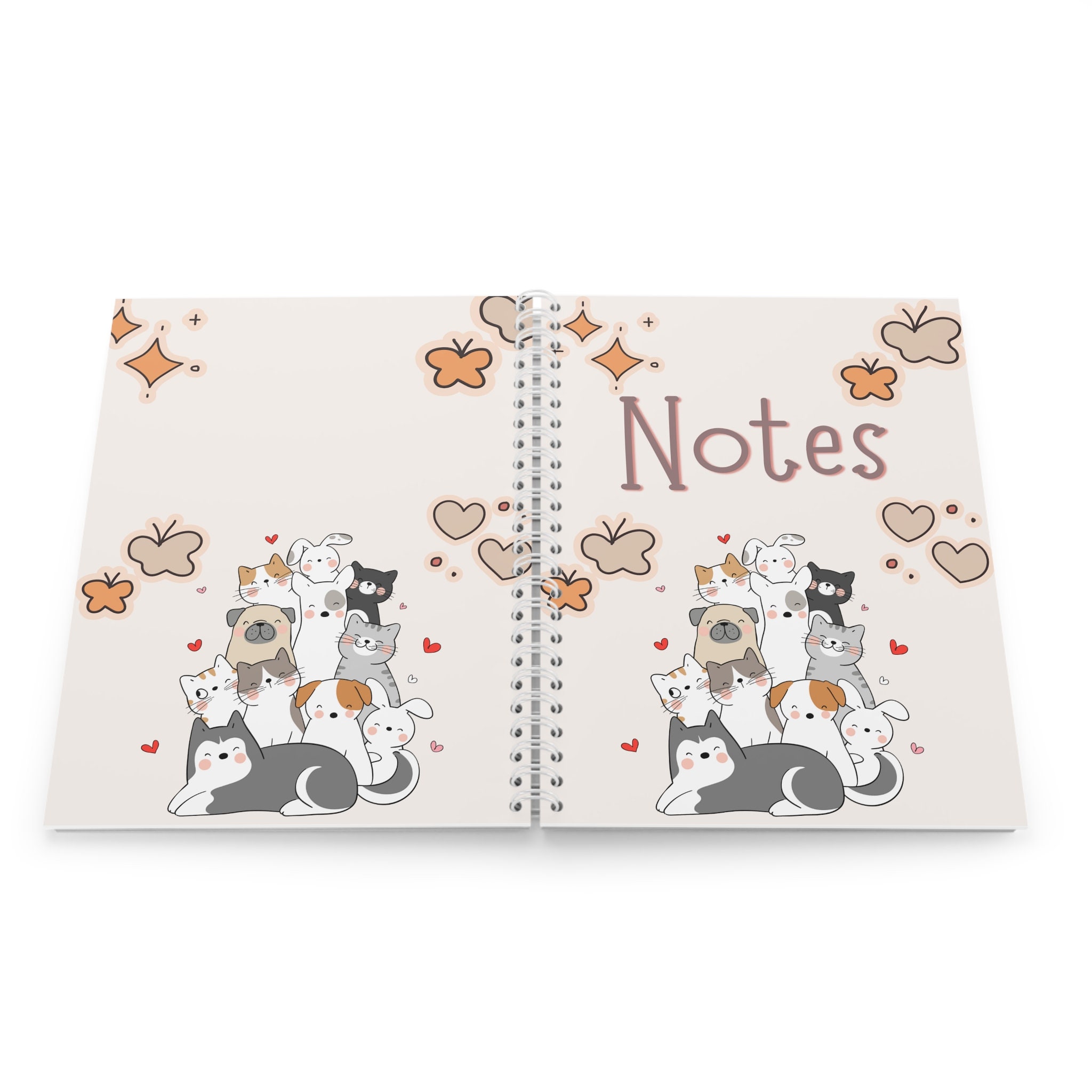 Magical Catopia Spiral Notebook. Cat Lover Journal. Anime Lover Gift ...