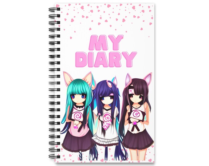 Aphmau Youtuber Spiral Notebook Ruled Line - Etsy