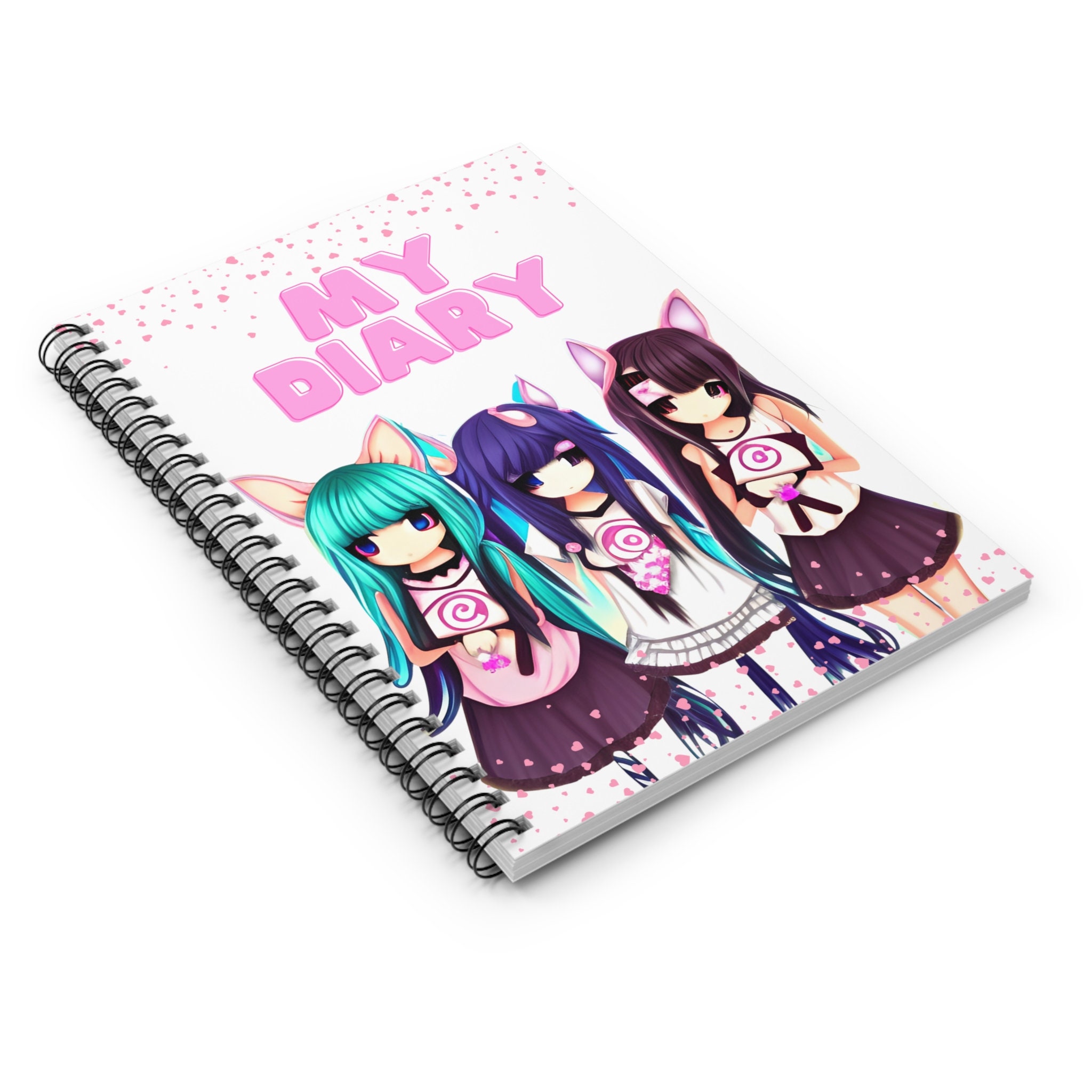 Aphmau Kawaii Diary Spiral Notebook. Aphmau Kawaii Journal - Etsy