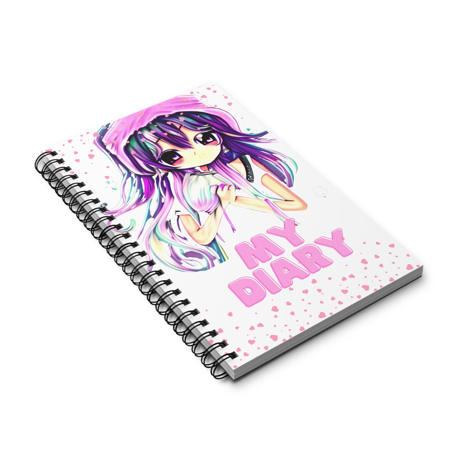 Aphmau Kawaii Spiral Diary/cute Anime Cat Design/perfect for Writing ...